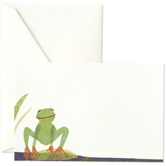 The Crane Insider: A Spring Salute to Stationery Frogs