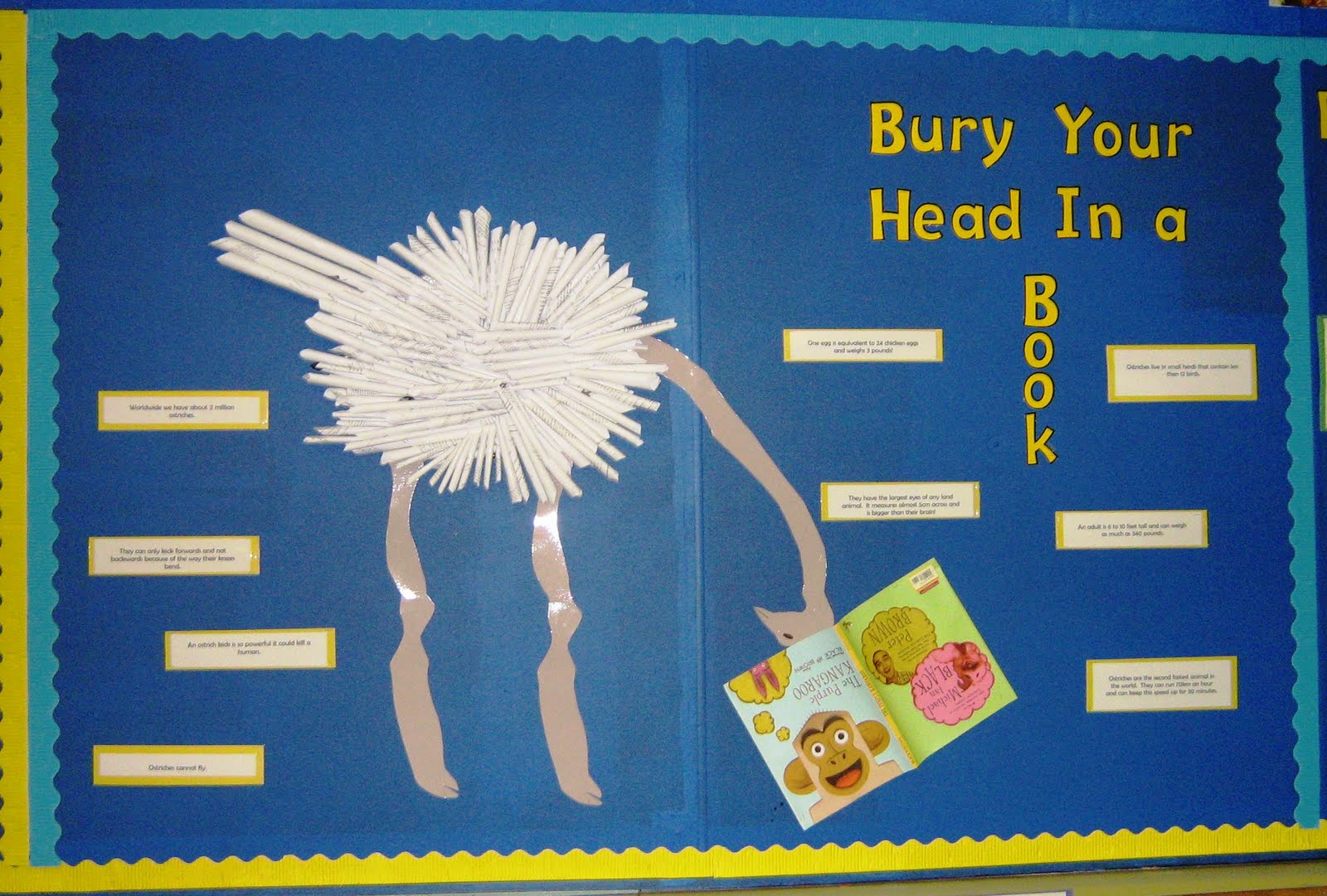 Library Displays: Bury Your Head in a Book
