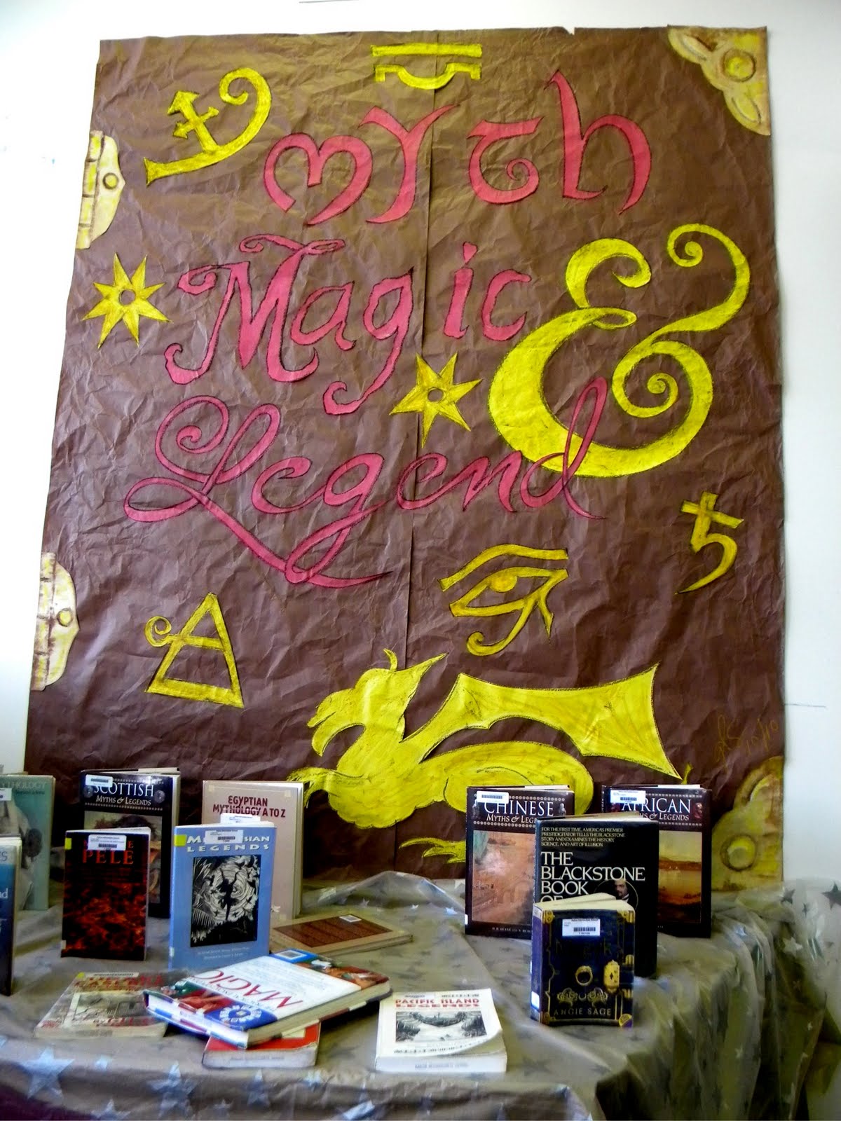 Library Displays: Myth, Magic and Legend