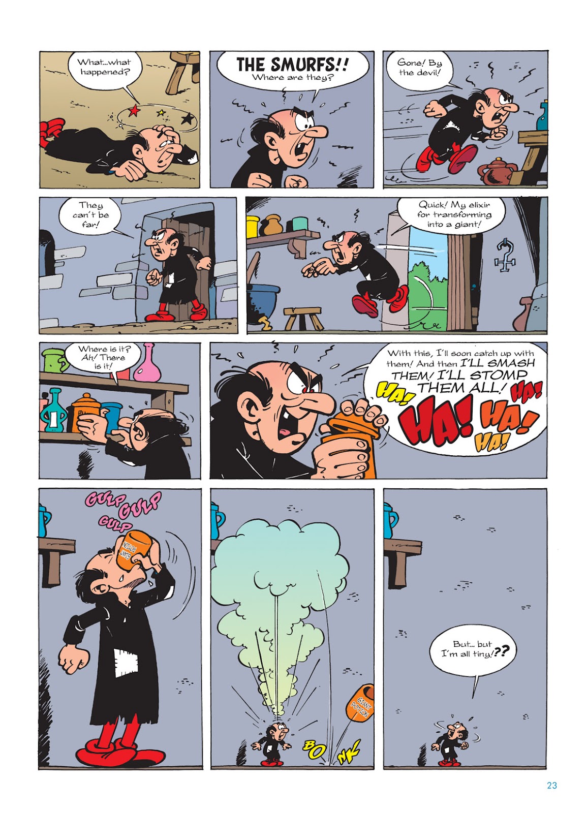 Read online The Smurfs comic - Issue #9