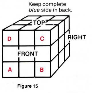 Rubix Cube Solution: Rubix Cube Solution PART 2 PUT BOTTOM 4 CORNERS ...