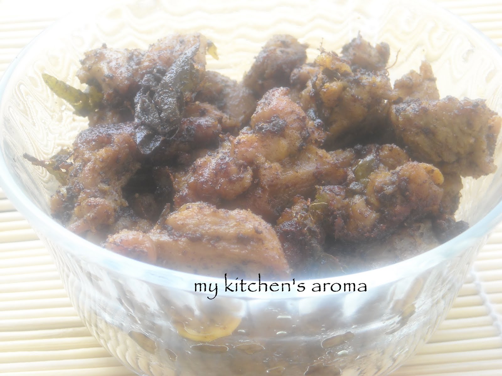 My Kitchen's Aroma: Simple Mutton Fry