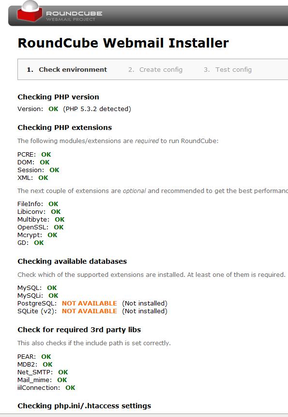 Using Roundcube Webmail It Services