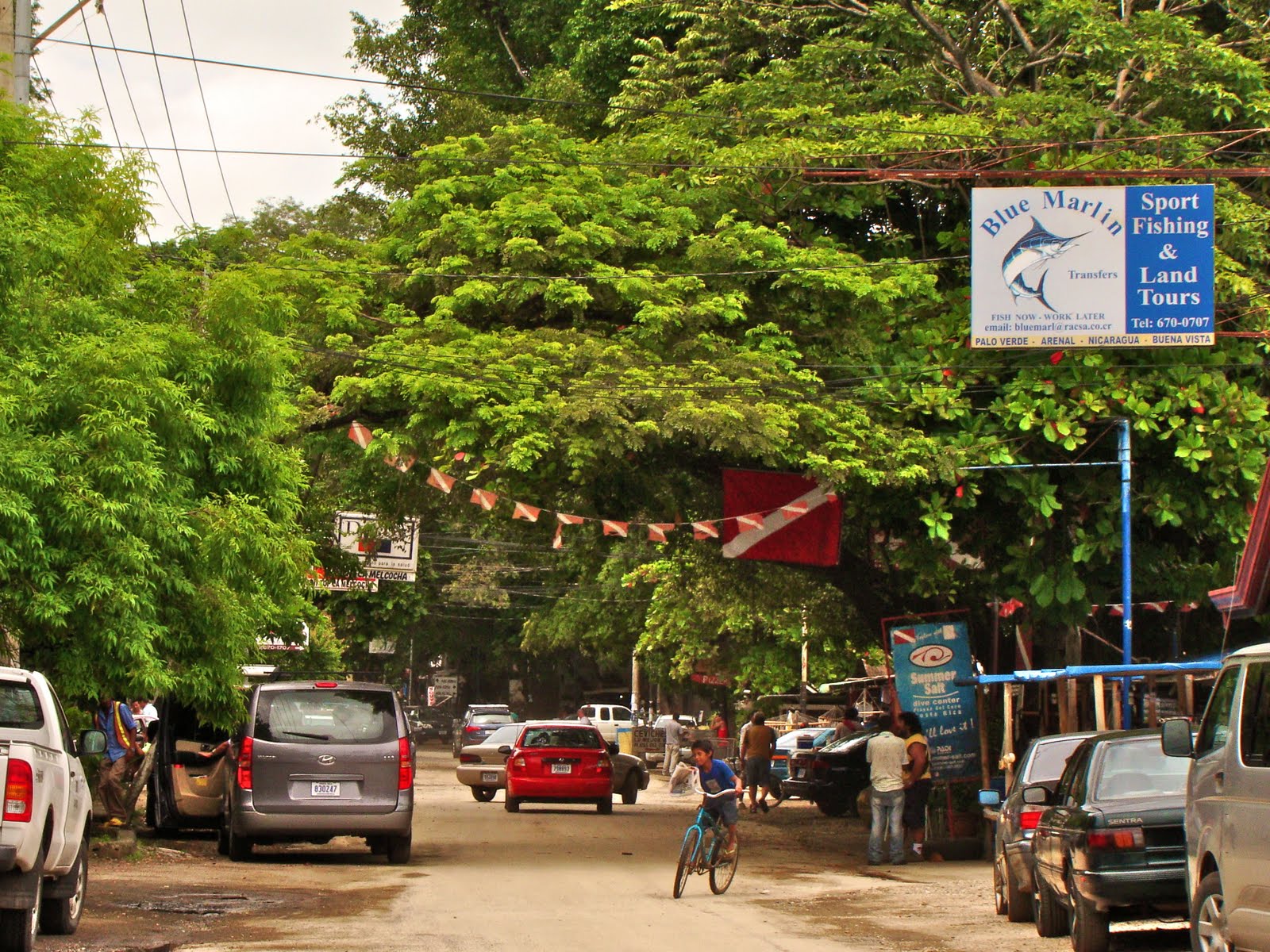 Tamarindo, Costa Rica Daily Photo: Playas del Coco town