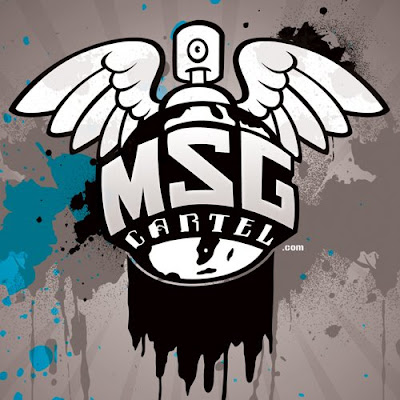 MSG CARTEL: MSG CARTEL BASEL STICKERS