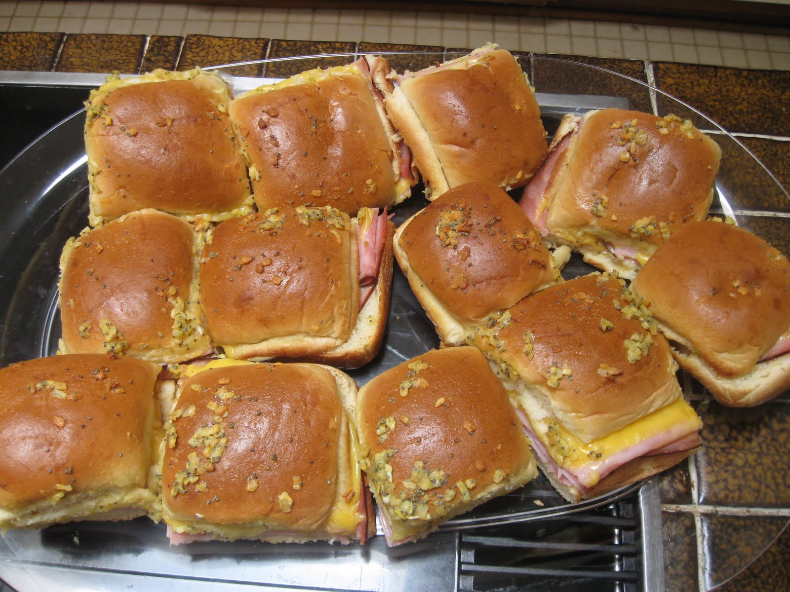 Taste and See God's Goodness: Mini Ham and Cheese Sandwiches