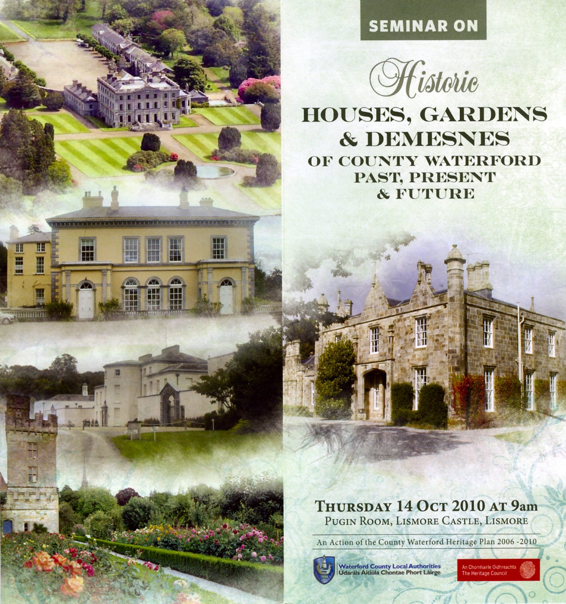 Waterford County Museum: Seminar on Houses,Gardens & Demesnes of Co ...