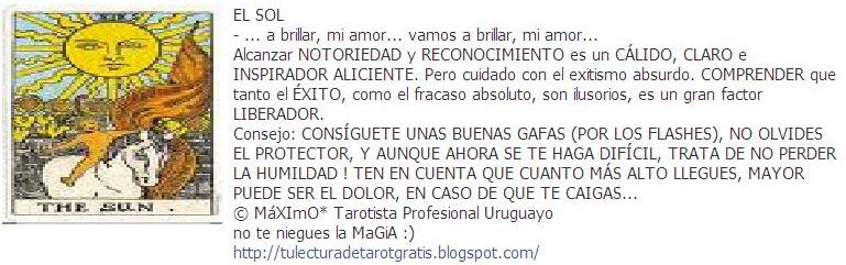 APRENDE AHORA MISMO EL SIGNIFICADO DEL ARCANO EL SOL DEL TAROT : NUEVO ...