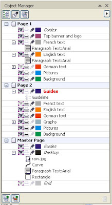 Corel Draw Tutorials: Working with layers in CorelDRAW Graphics Suite X4