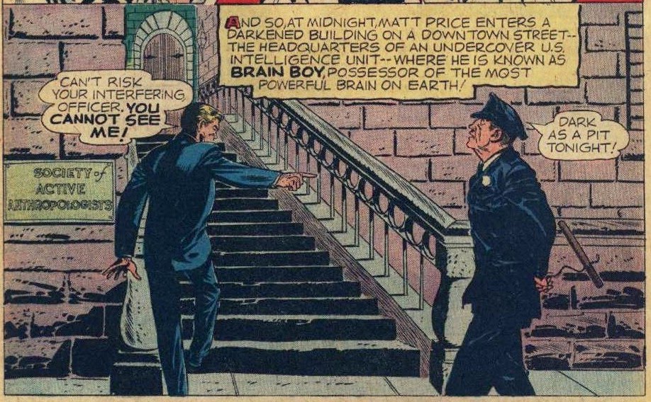 Silver Age Comics: Brain Boy #2