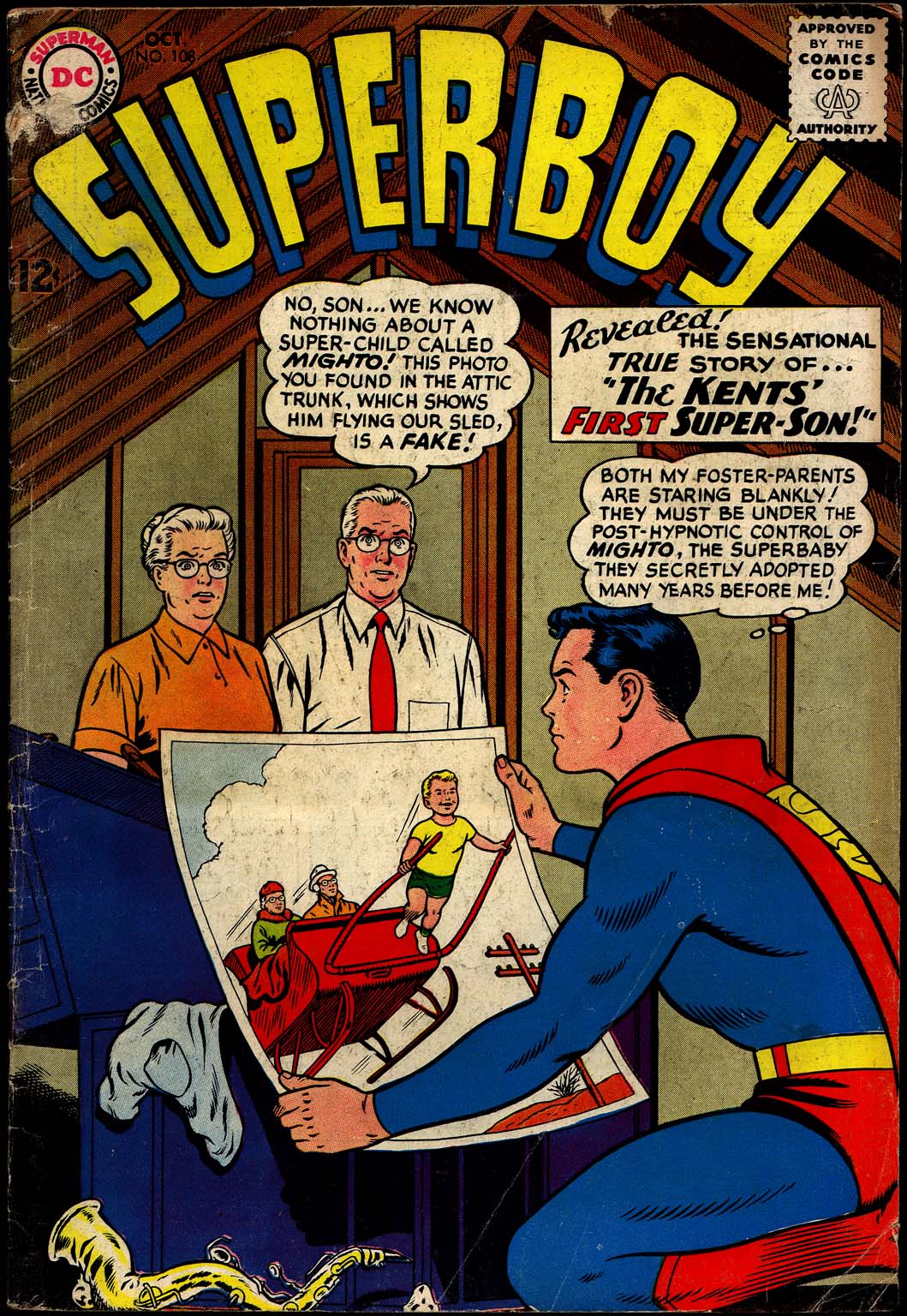 Silver Age Comics: Superboy #108