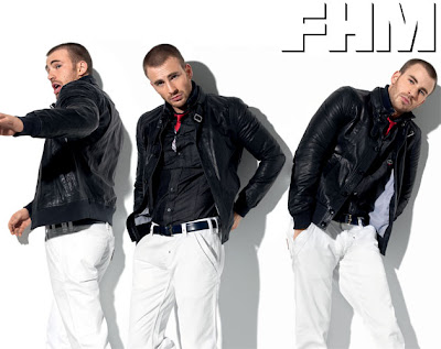The Chris Evans Blog: FHM Fashion Photoshoot