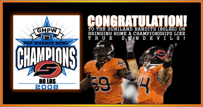 Greater Miami Pop Warner / Suniland Sundevils