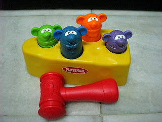 Kiddy Parlour Sold Gallery: Playskool Busy Basics Poundin' Mice