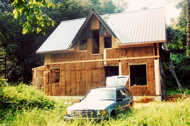 House Made of Straw || Adventures in Building a Straw Bale House ...