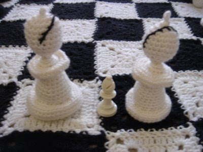 Angie's crochet: Chess set