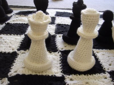 Angie's crochet: Chess set