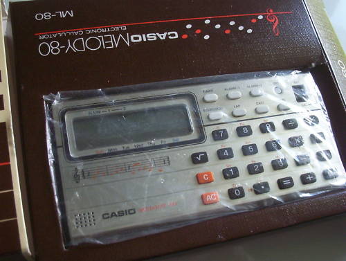 MATRIXSYNTH: Vintage '70s MIB Casio Melody-80 ML-80 calculator synth