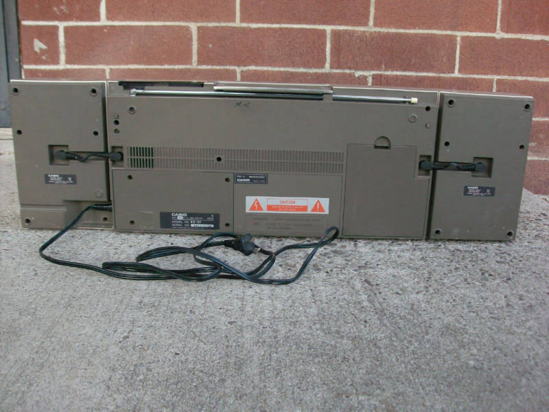 MATRIXSYNTH: Rare 1984 Casio KX-101 boombox keyboard