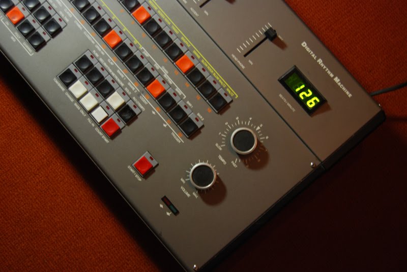 MATRIXSYNTH: VERMONA DRM RARE VINTAGE ANALOG DDR DRUM MACHINE