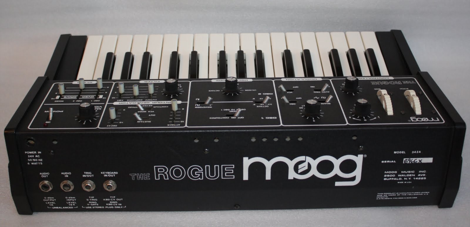 MATRIXSYNTH: VINTAGE ANALOG MOOG ROGUE SYNTHESIZER