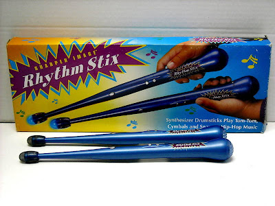 MATRIXSYNTH: RHYTHM STIX BY SHARPER IMAGE (SYNTHESIZER DRUMSTICKS)