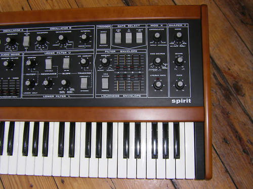 MATRIXSYNTH: Crumar Spirit Analog Synthesizer SN 00193