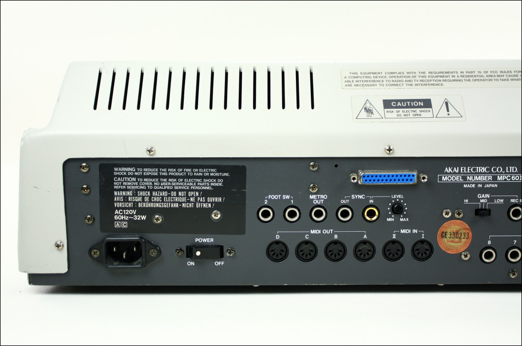 MATRIXSYNTH: Akai MPC-60 II