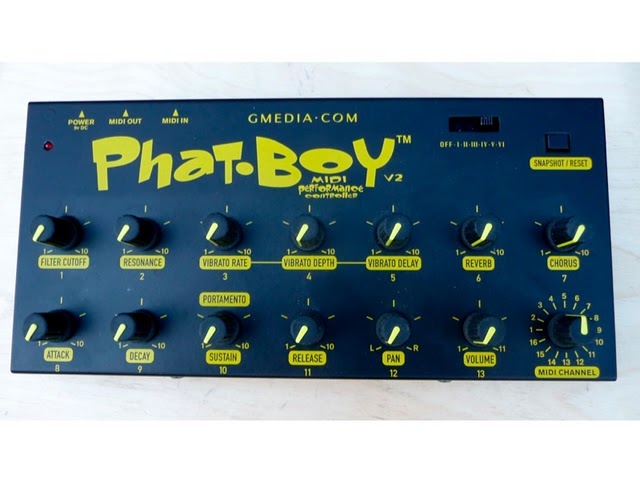 MATRIXSYNTH: GMedia (Keyfax) PHAT BOY v2 Midi Performance Controller ...