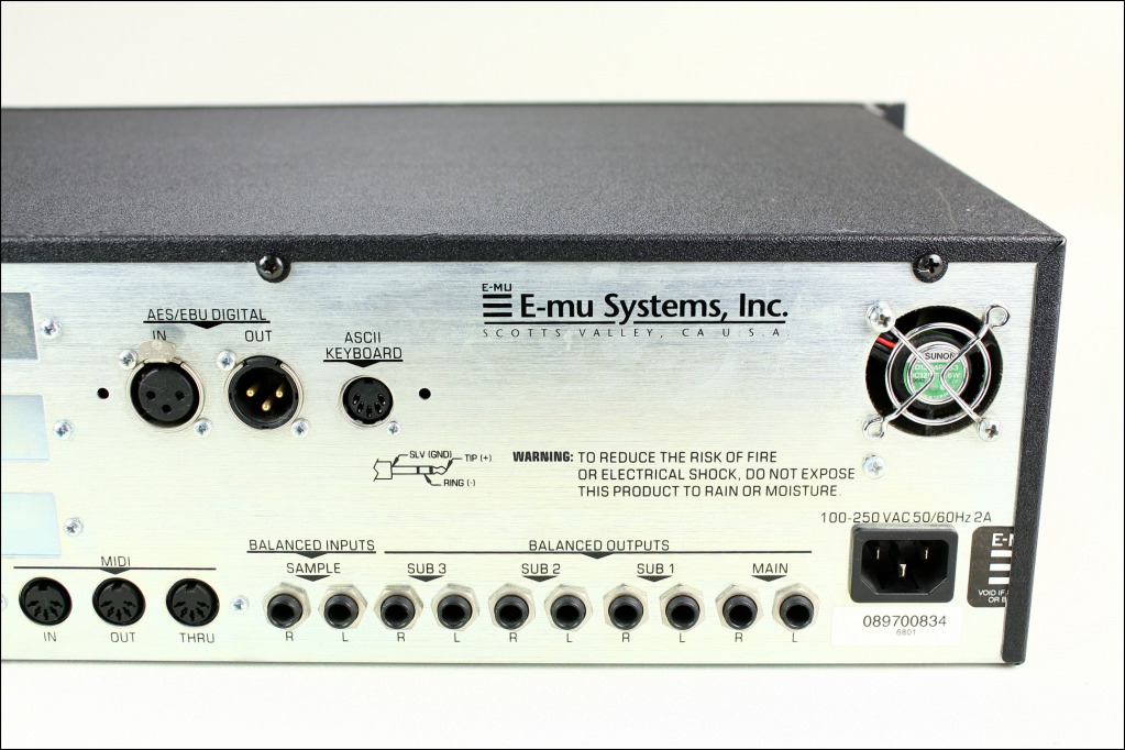 MATRIXSYNTH: Emu E4X rackmount sampler