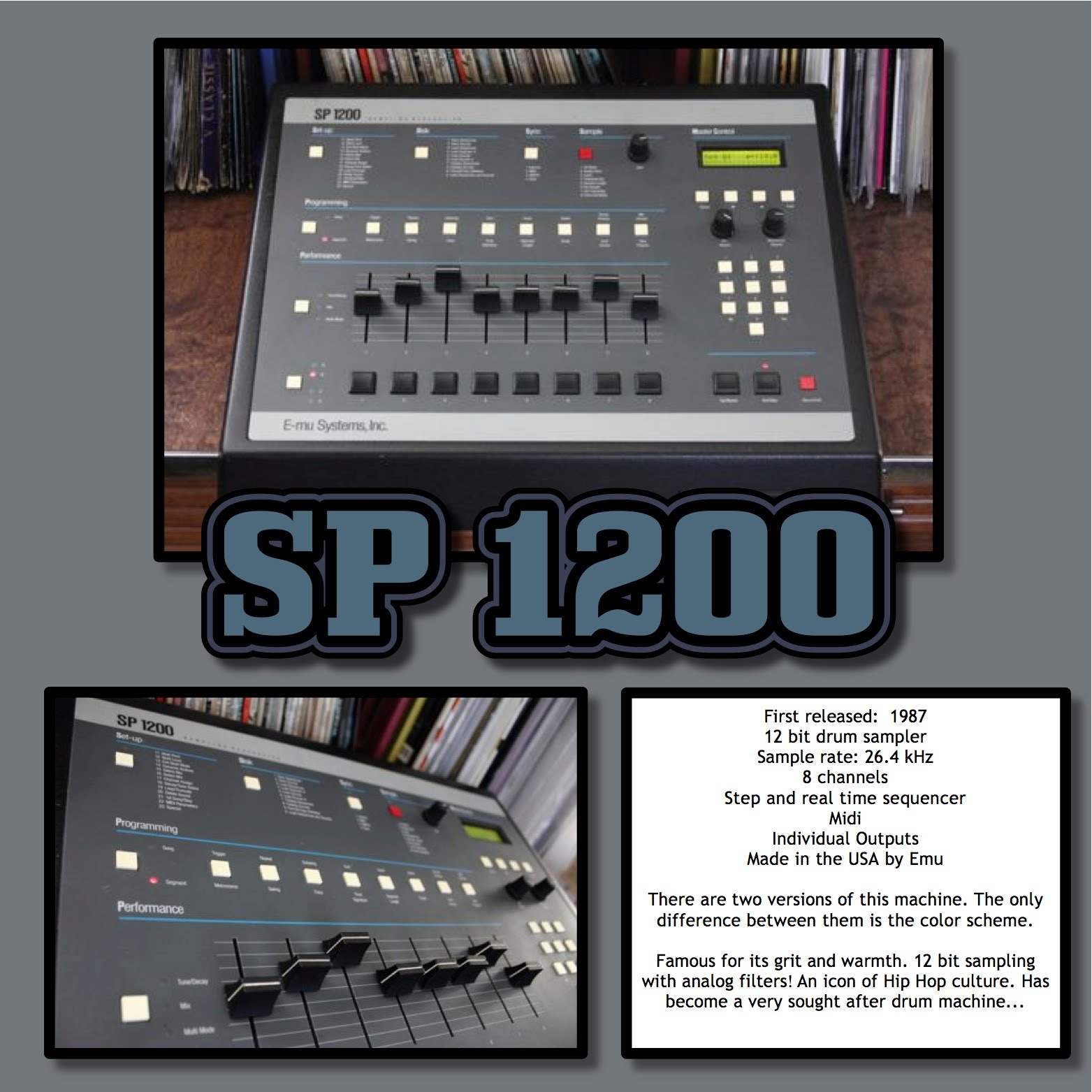 MATRIXSYNTH: Goldbaby SP1200 Vol 2 Sample Set