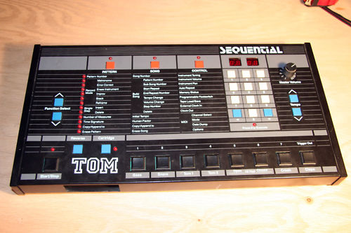MATRIXSYNTH: Sequential Circuits TOM Drum Machine Vintage Model 420