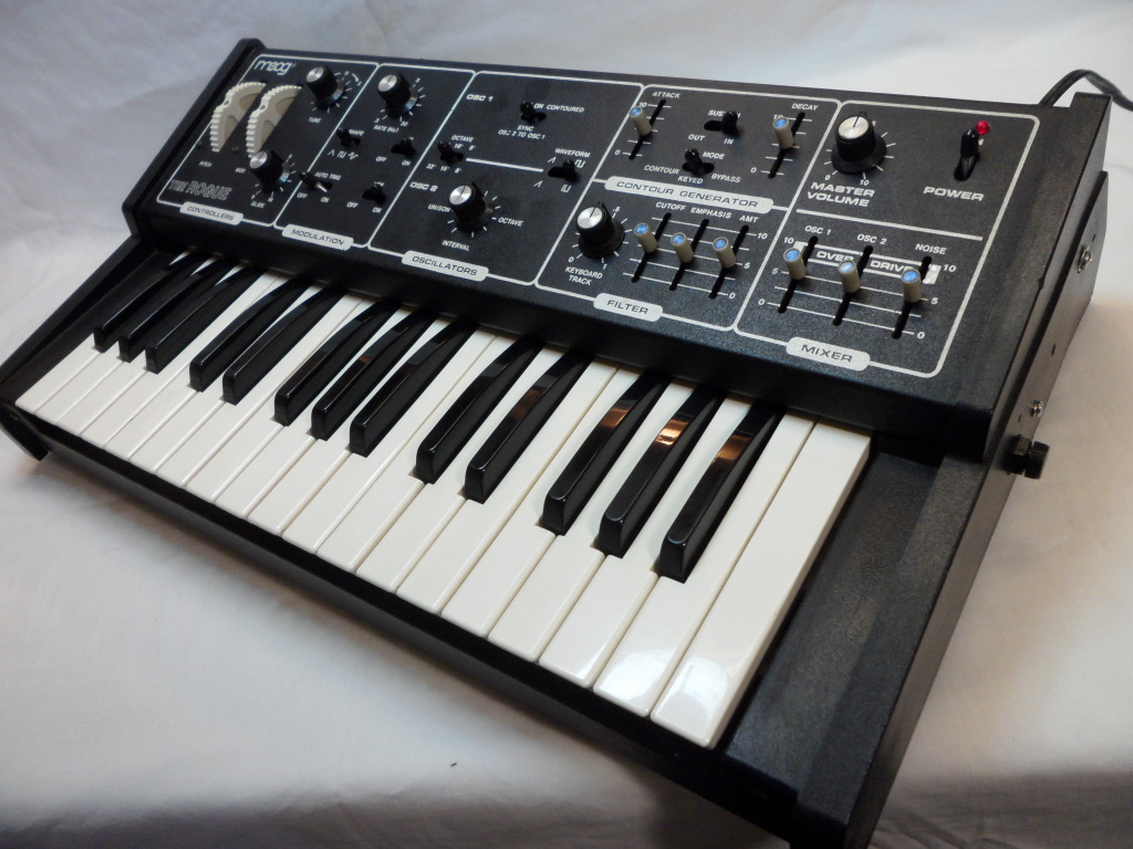 MATRIXSYNTH: MOOG THE ROGUE VINTAGE ANALOG KEYBOARD