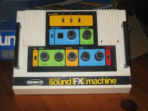 MATRIXSYNTH: 1979 Remco Sound FX Machine Synthesizer Toy