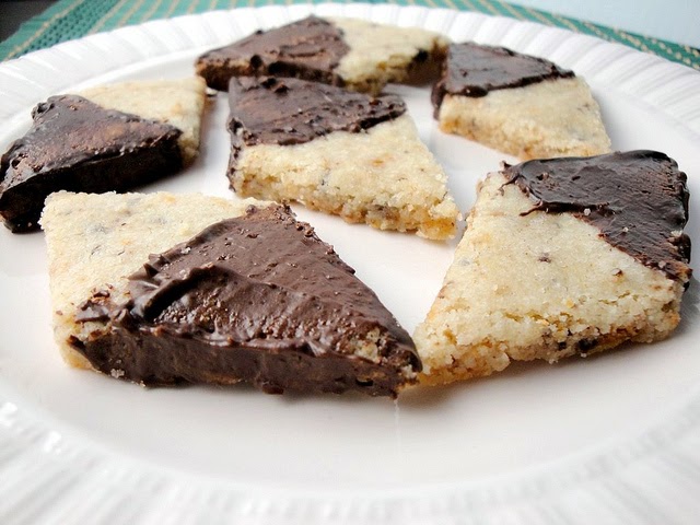 Big Sri's Food: Chocolate Butterscotch Shortbread Cookies (makes around ...