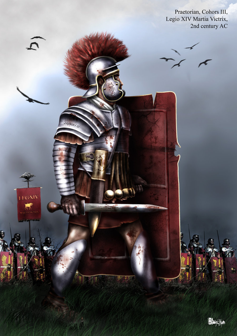 Warriors in art: Elite: Praetorian by Dimitris Mavromatis