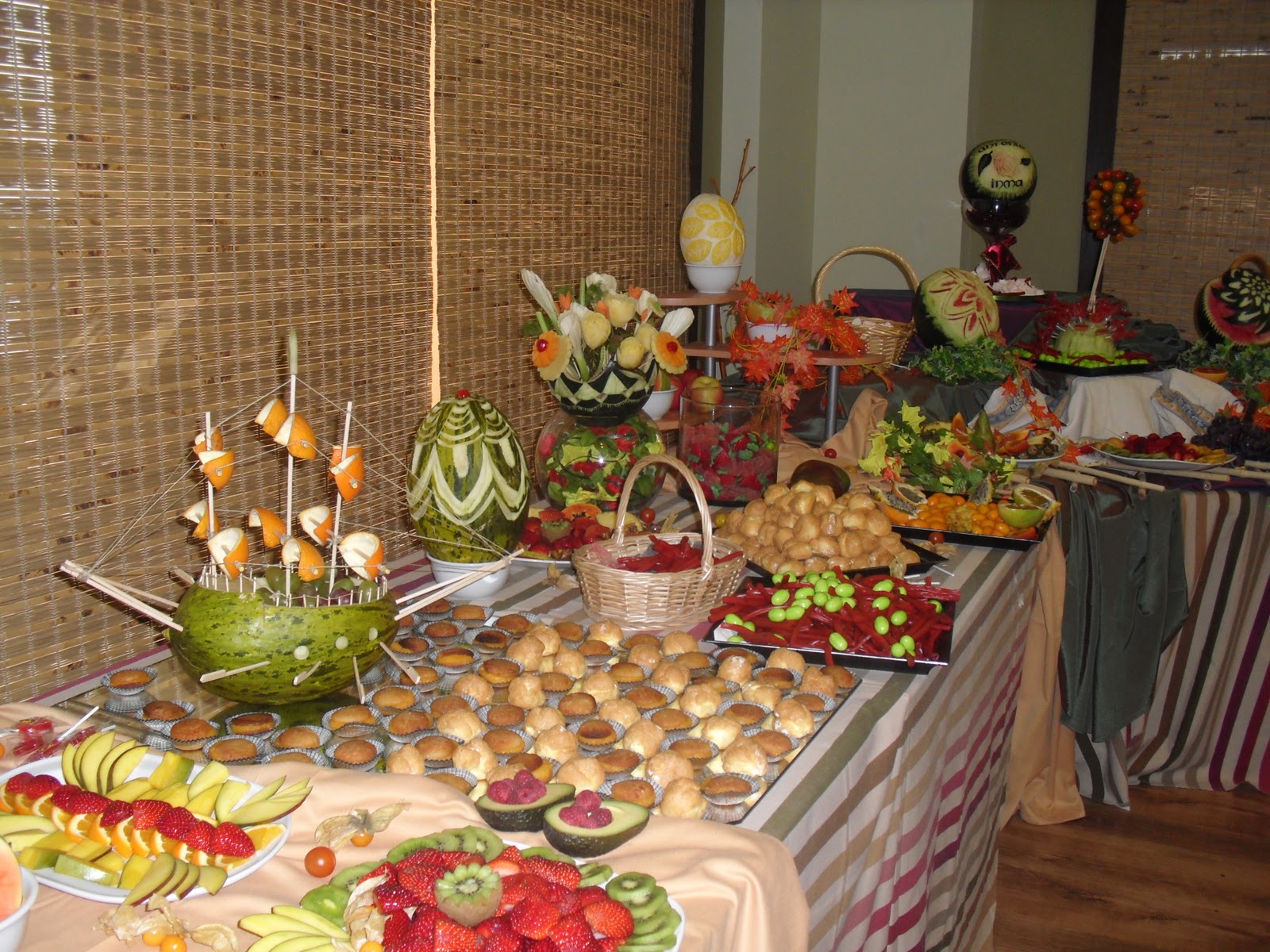 Buffet de ana: MESAS DE FRUTA