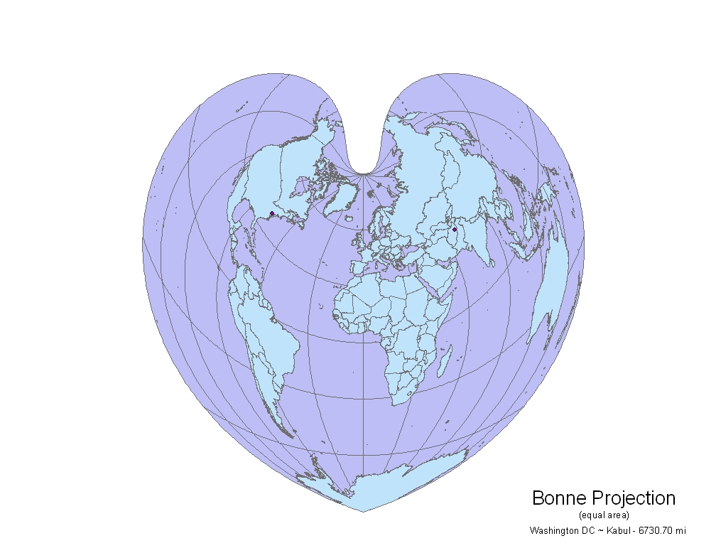 Geography Blog of Takafumi: Lab 5: Map Projections