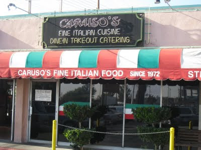 LA Pizza: Caruso's Italian Restaurant