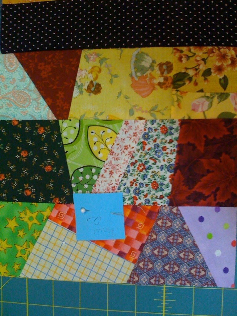 Sew This is My Life: Paper piecing a scrap quilt