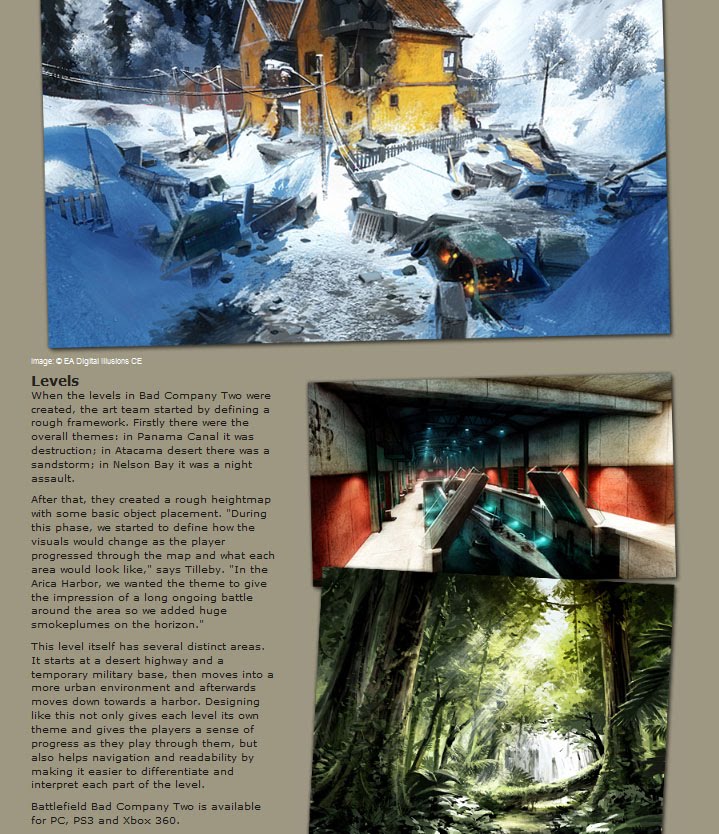 Playstation Xtreme UK: The Art Behind Battlefield Bad Company 2
