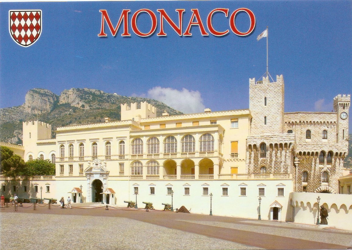 Postcard A La Carte: Monaco - Palace