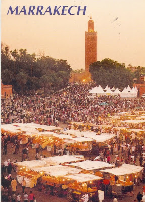 My UNESCO World Heritage Postcards: Morocco - Medina of Marrakesh