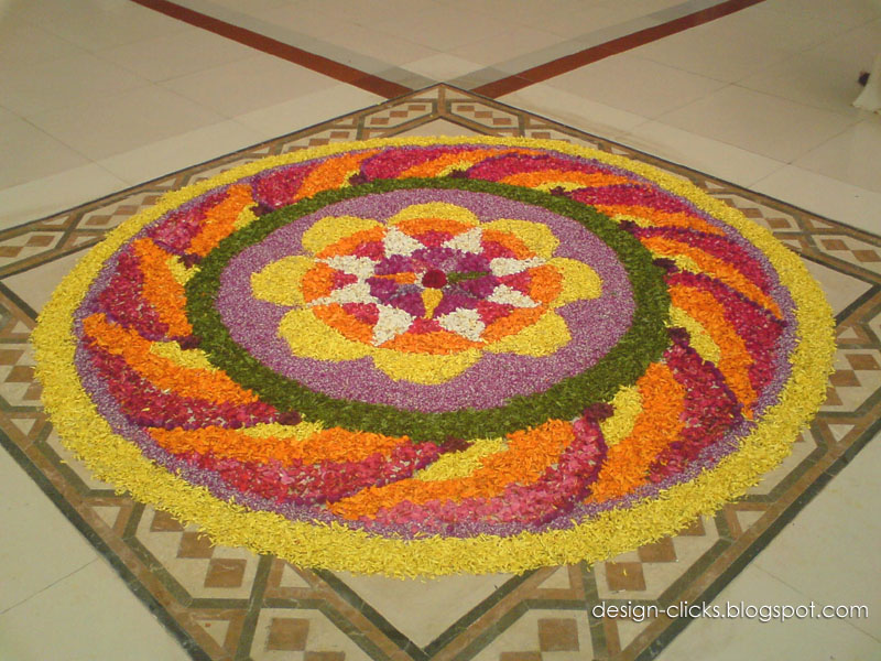 Collection of Onam Pookalam Photos (Images, Pictures, Wallpapers ...