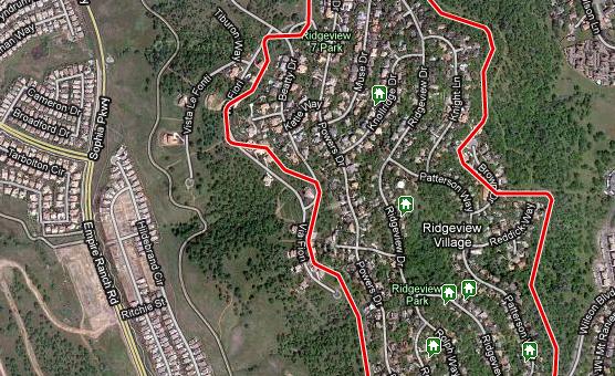 Ridgeview Village, El Dorado Hills CA: Maps of Ridgeview Village
