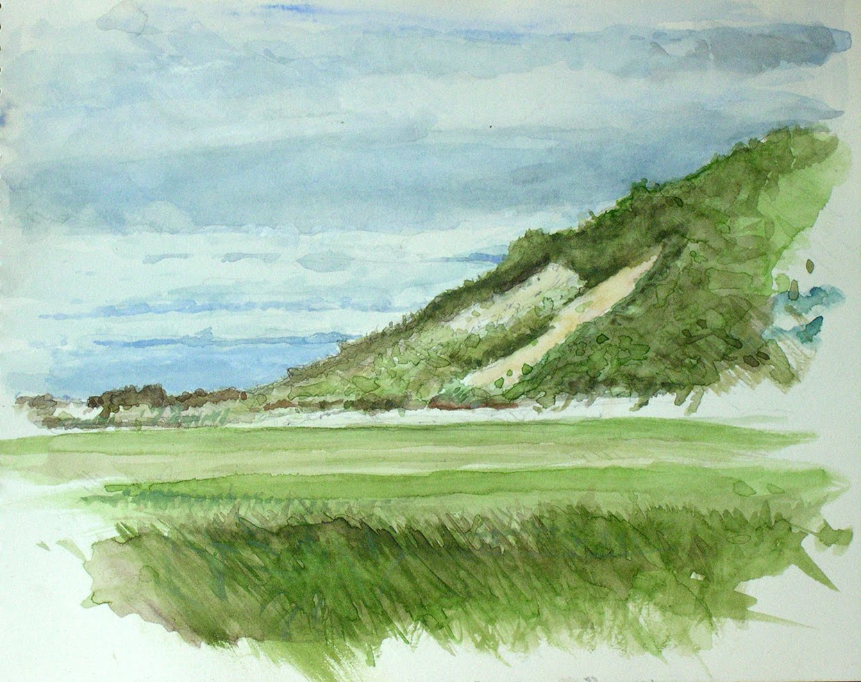 paintings and drawings of jeffrey freedner: Provincetown, Cape Cod