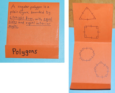 daily life of a mom: triangle lapbook