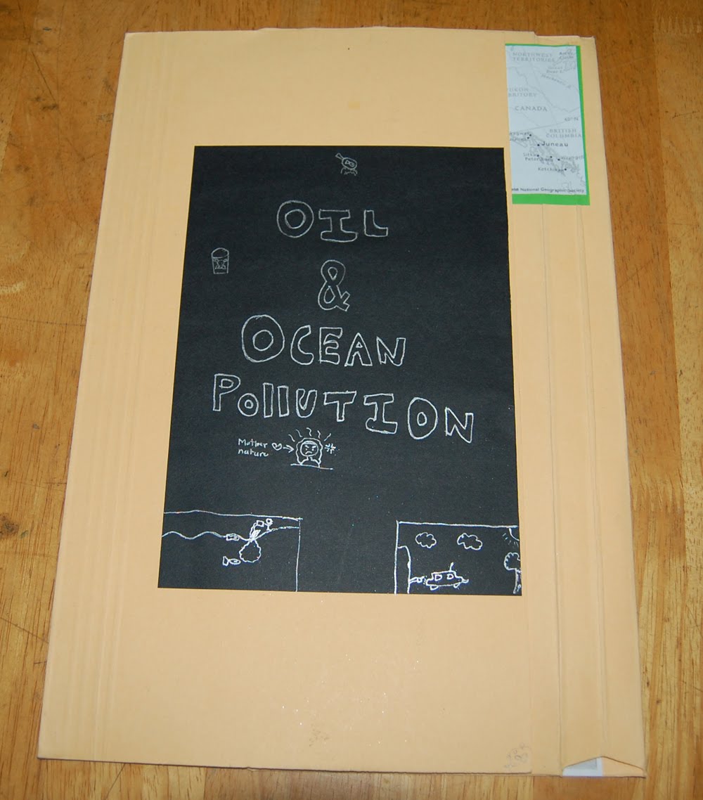 daily life of a mom: Oil and Pollution lapbook