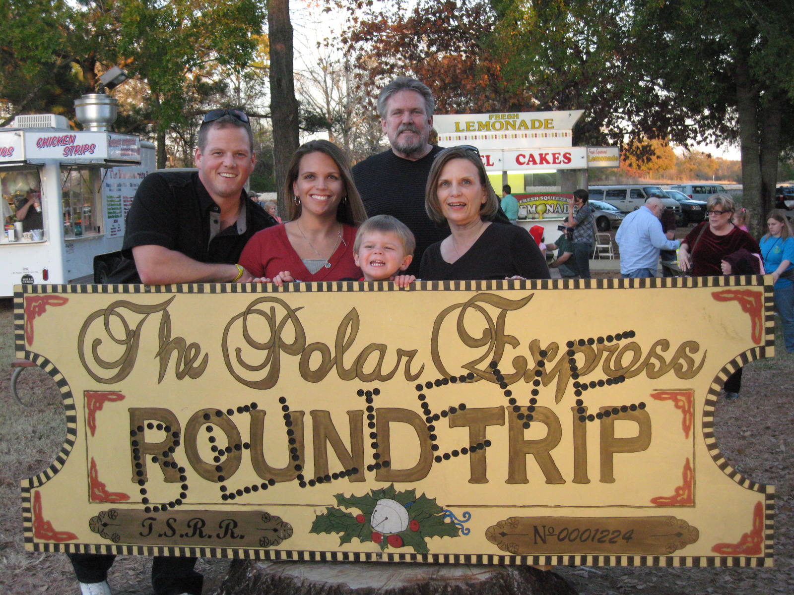 The Satterwhites: Polar Express Train Ride, Palestine TX