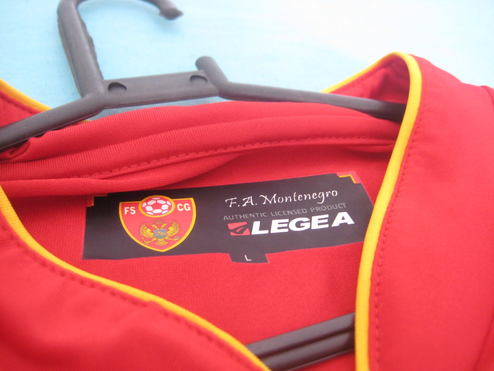 FUDIBOL: Camisa 31 e 32: Seleção de Montenegro